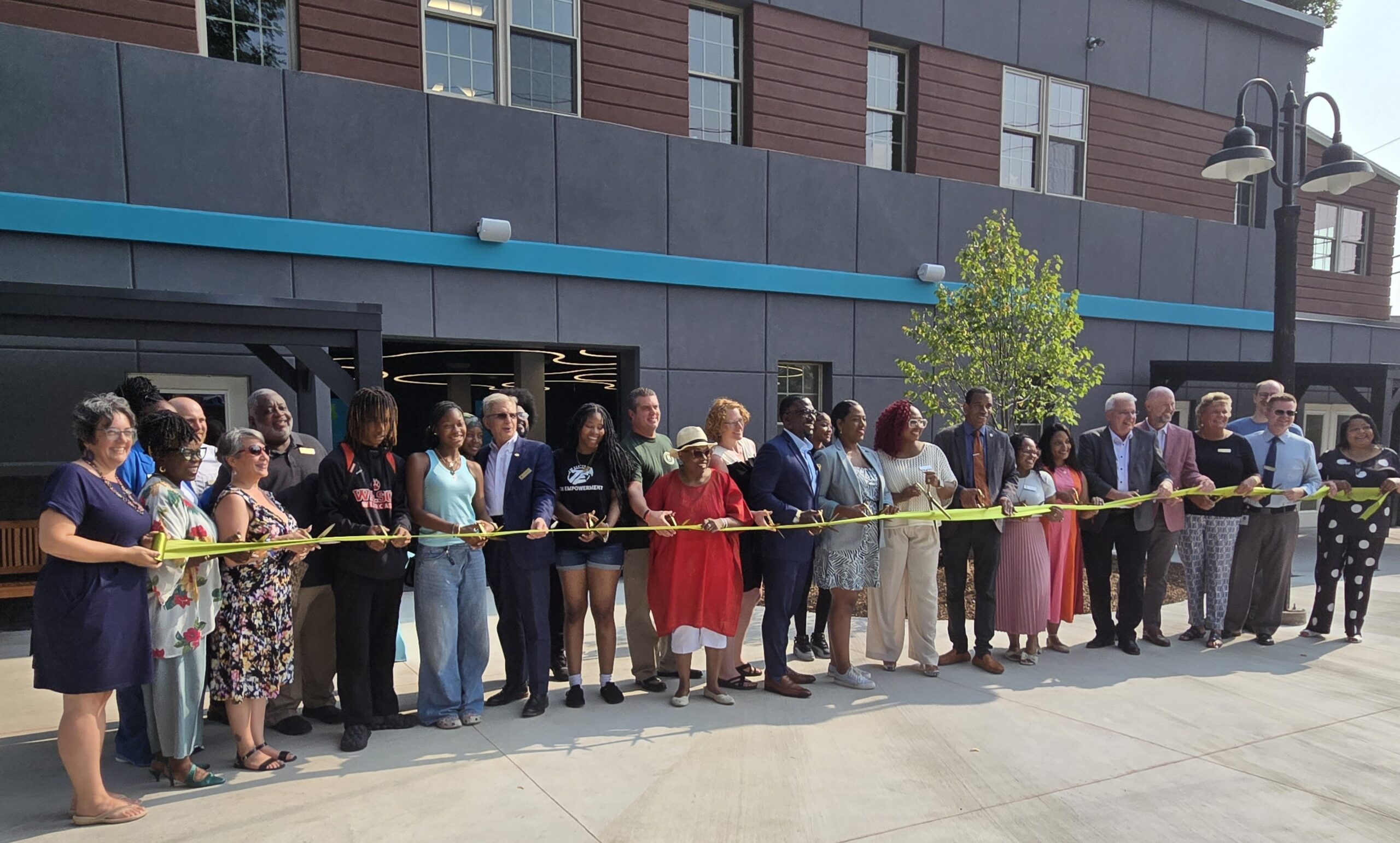 Ribbon-Cutting for Connected Communities’ Neighborhood HUB - SWBR