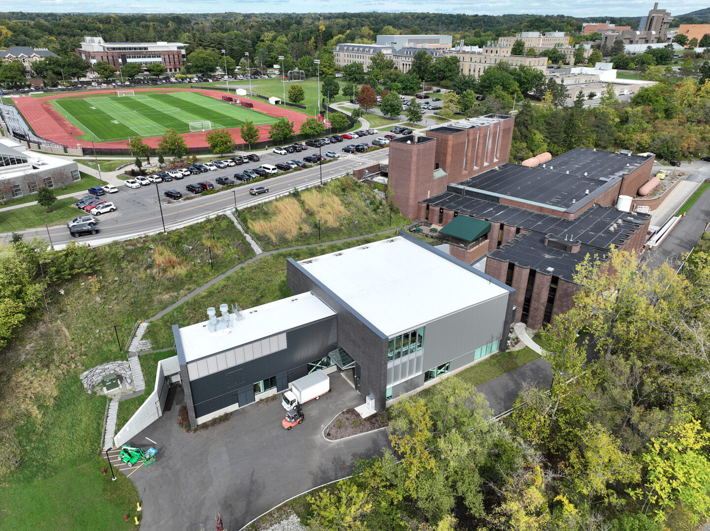 Cornell University New Experimental Hall for CHESS - SWBR