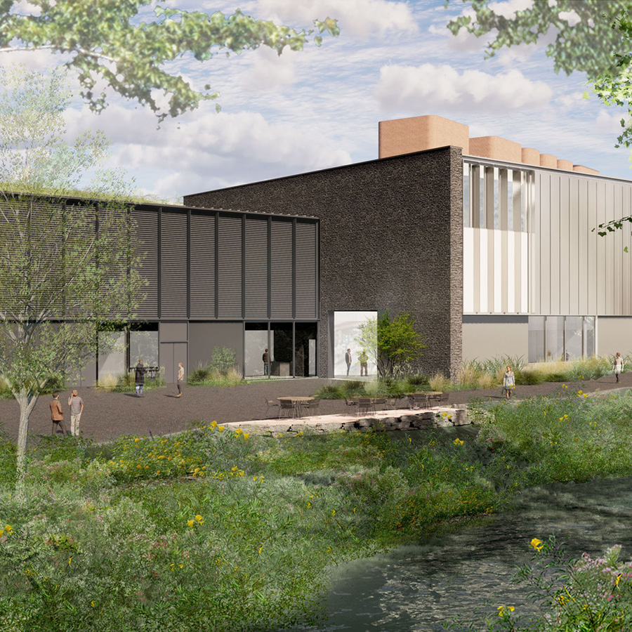 New Experimental Hall for CHESS - SWBR