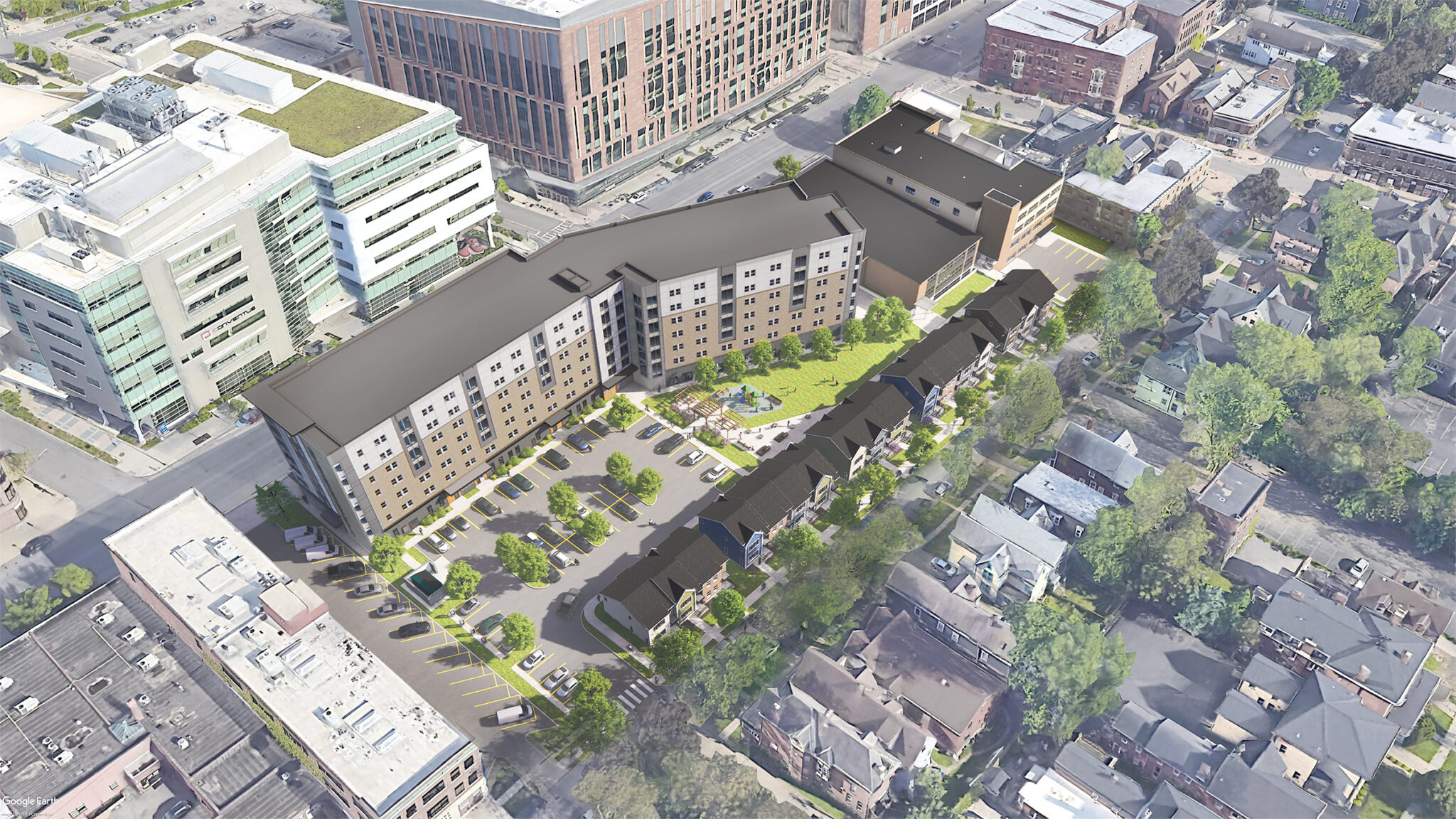 Salvation Army of Buffalo Begins Construction on Hope on Main Campus - SWBR